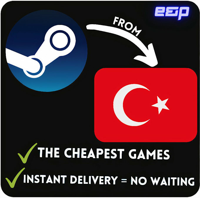 Change steam country to turkey by Nmk3000 | Fiverr