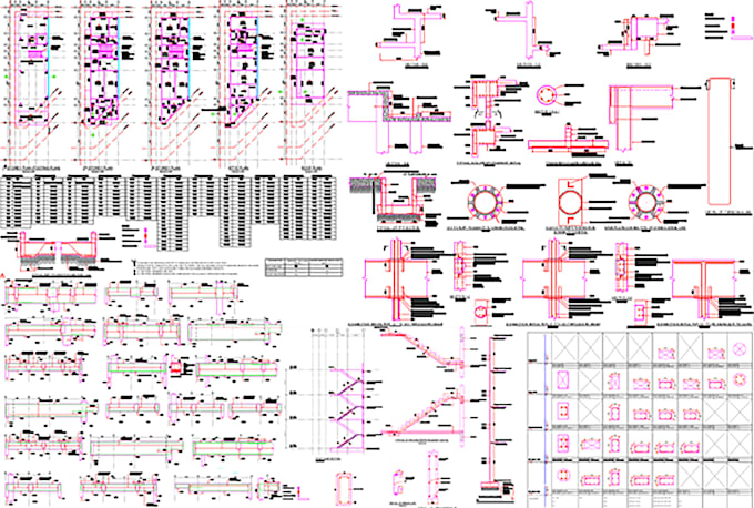 Make architectural and structural drawings in auto cad 2d by Malakampd ...