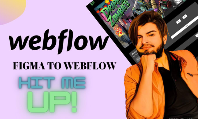 Develop figma design to webflow website by Mahrnomiharal | Fiverr