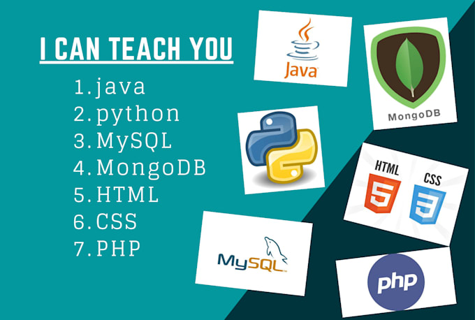 Tutor you python, java, mysql, mongodb,html,php and css by Deenweb | Fiverr