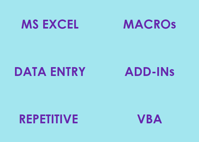 Automate your excel repetitive data collection process by Josephnyanzi | Fiverr