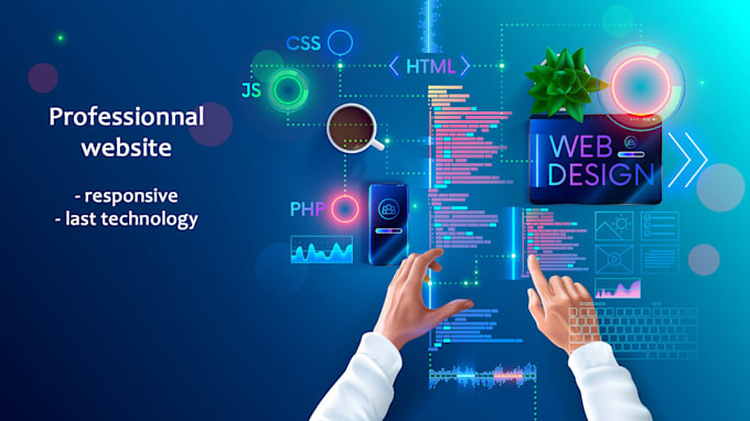 Create your html css website by Wagscd | Fiverr