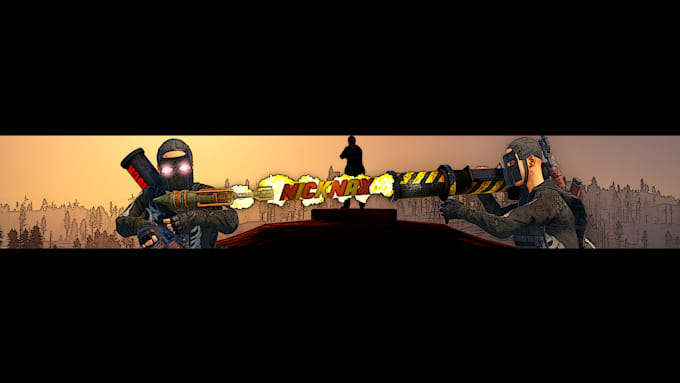 Create unique rust youtube banners by Nick_nax | Fiverr