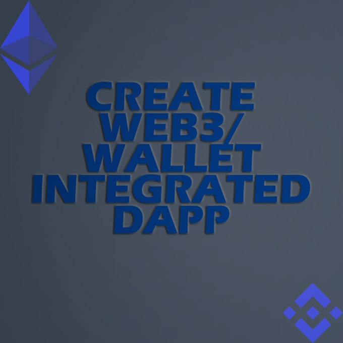 Create a web3 dapp for you by Kobystull | Fiverr