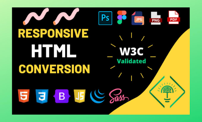 Convert psd to html and figma to html using bootstrap by Thrivecoder ...