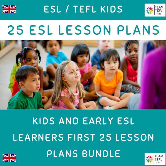 Send you high quality esl lesson plans for kids by Teamtefl | Fiverr