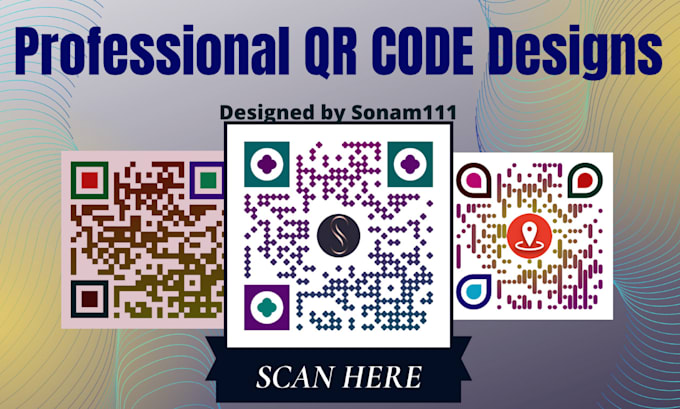 Design professional and stunning qr code with logo in 3 hours by ...