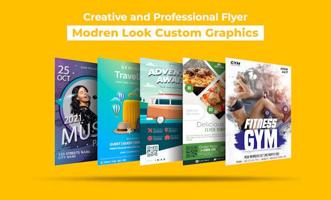 Do creative flyer design , creative brochure flyers poster by Pixelgo ...