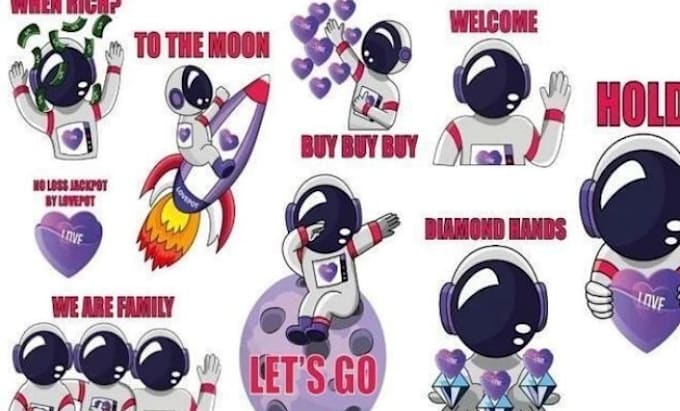 Create custom telegram stickers for your crypto projects by Jaymark6 ...