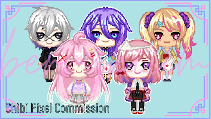 Make chibi pixel art by Dephnieee | Fiverr