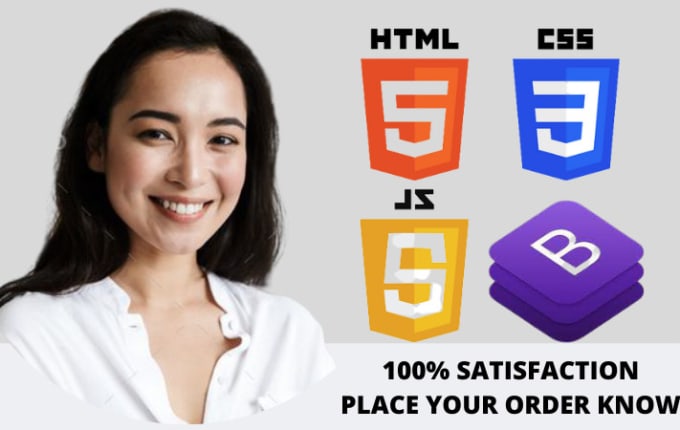 Create website using html,css,javascript convert psd to html by Abbey ...