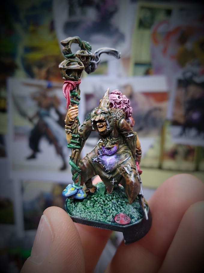 Paint your miniatures for battle board or rpg games by Terminiator | Fiverr