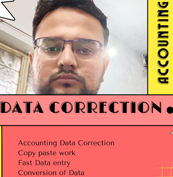 Data entry accounting correction by Alihussnain1203 | Fiverr