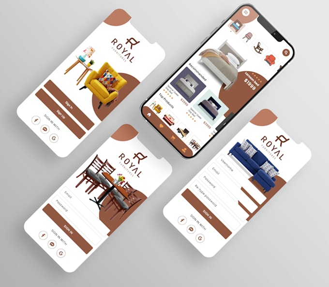 Craft an aesthetic mobile app design and prototype just for you by ...