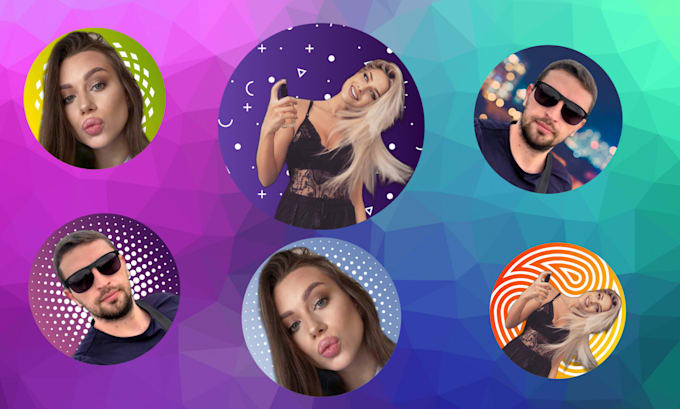 Make an awesome profile picture from any photo by Kusto84 | Fiverr