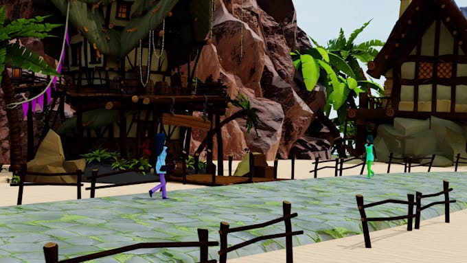 Do 3d character animations, beautiful environment animations by ...