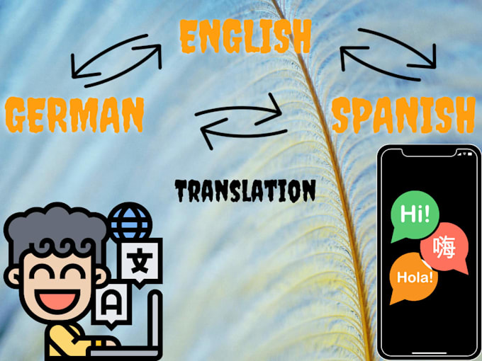Translate text between english, spanish, german by Musarrat_sadbi | Fiverr