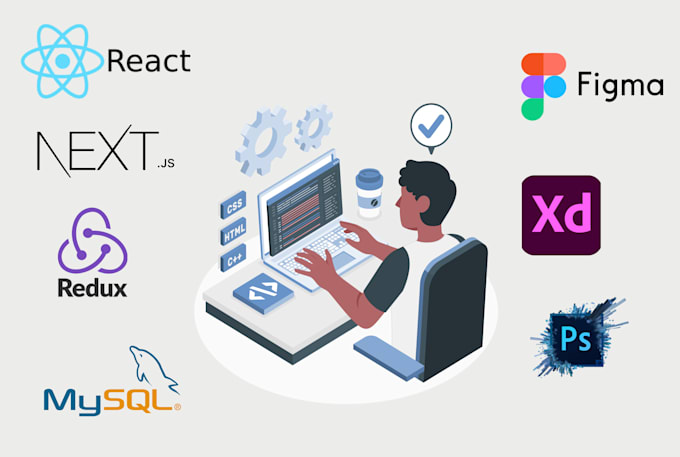 Convert Figmaxdpsd To React Js Or Next Js In One Day By Adebudiono 