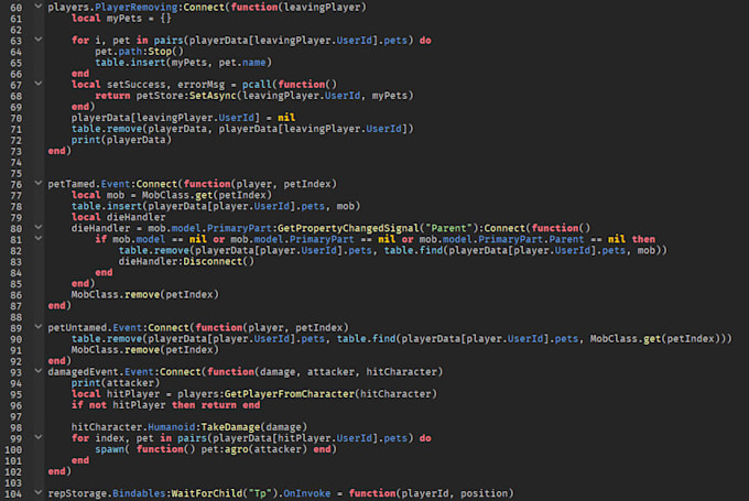 Script a quality roblox game as a professional scripter by Ideal_dev ...