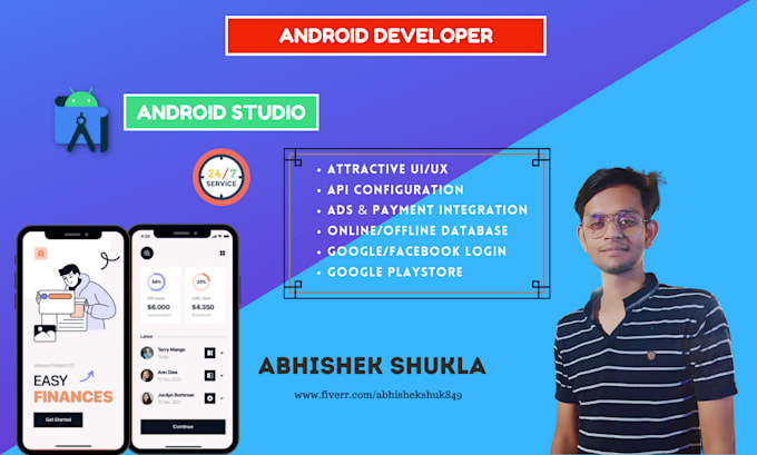Develop your native android application by Abhishekshuk849 | Fiverr