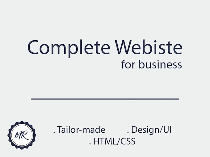 Create a full professional website for your business by Morena_r | Fiverr