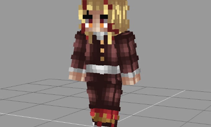 High quality minecraft skin by Miaryy | Fiverr