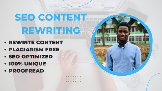 Do an seo friendly content rewriting or rewrite articles by Randyel ...