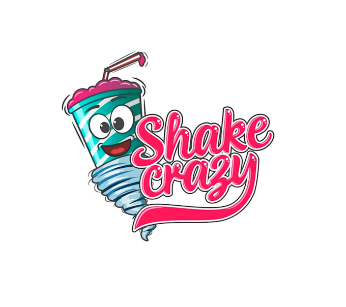 Do good looking creative milkshake shop logo by Elaine_bublitz | Fiverr
