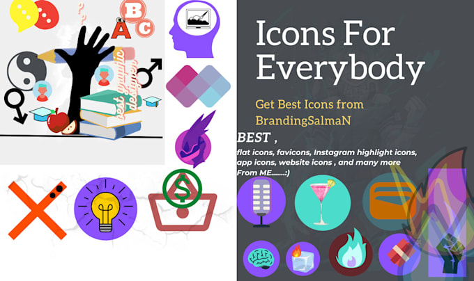 Design the best flat icon, favicon, app icon and many more by ...