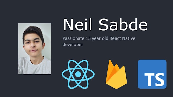 Create a cross platform react native app by Neilsabde | Fiverr