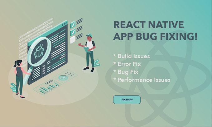 Fix react native app bugs, errors and build issues by Emu075 | Fiverr Fix react native app bugs, errors and build issues by Emu075 | Fiverr