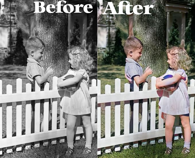 Colorize, restore, and retouch your old photos by Creativeart_88 | Fiverr