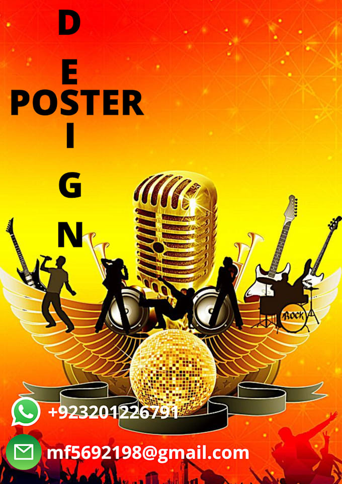 Do poster designing for you by Muhammadfaraz_5 | Fiverr
