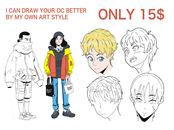 Draw your orginal character better by my own art style by Tsokotsoko009 ...
