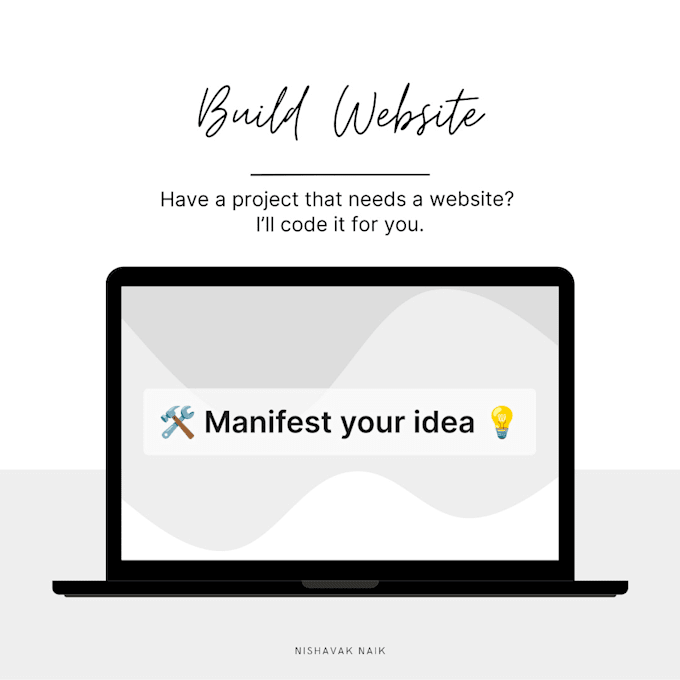Build a custom web app by Nishavak | Fiverr