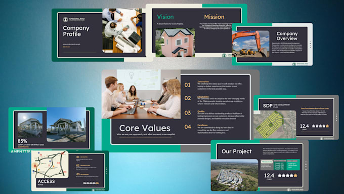 Create neat, modern, professional powerpoint slides by Euniz_headstart | Fiverr