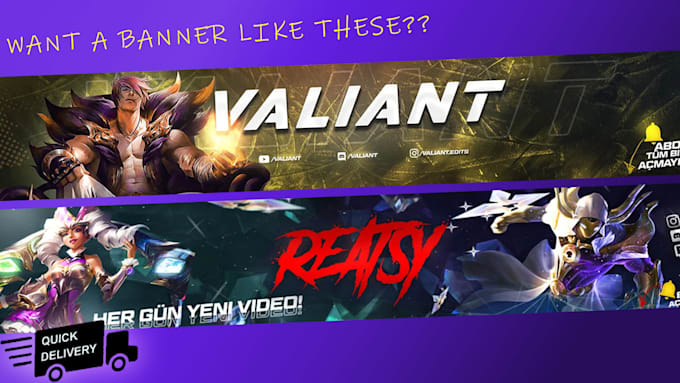 Create league of legends banners by Kajuboii | Fiverr