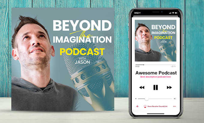 Design professional minimal podcast cover art by Experts_girl | Fiverr