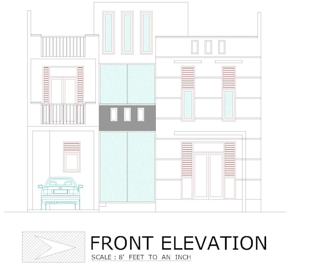 Design 2d engineering drawings for any building by Housemartdesign | Fiverr