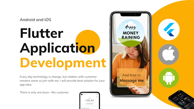 Create flutter app development by Iabhaykorat | Fiverr