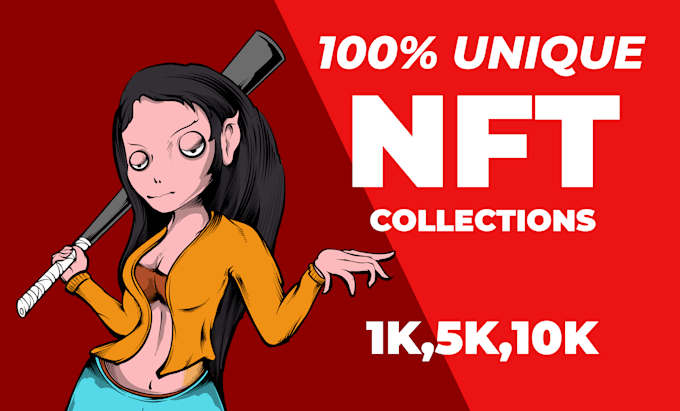 Design nft cartoon character for 10k nft art collection by Animo_illust ...