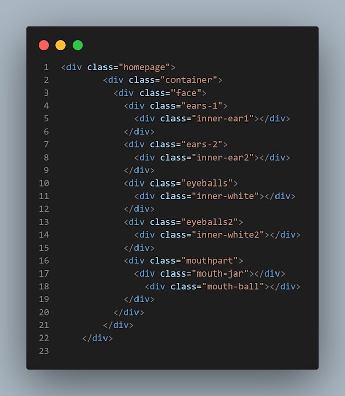Do frontend web development in html css javascript react by ...