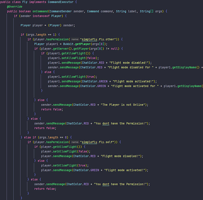Code you a custom minecraft plugin by Thesnace | Fiverr