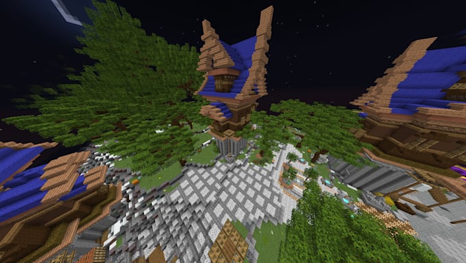 Build a good hub in you server minecraft by Red1324pd | Fiverr