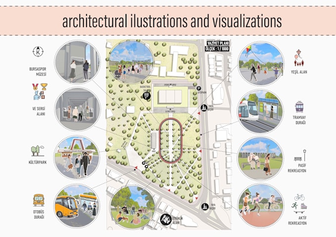 Create architectural illustrations and visualizations by Cerenclkk | Fiverr