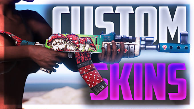 Create custom rust skins by Heyimzee | Fiverr
