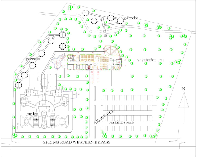 Create a 2d landscape design for your plot by Akgofpcl01 | Fiverr