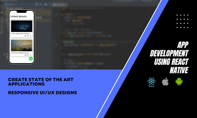 Create a react native app by Daniel_obima | Fiverr