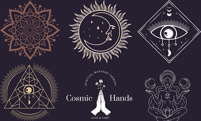 Design unique spiritual, mystical or sacred geometry logo by ...