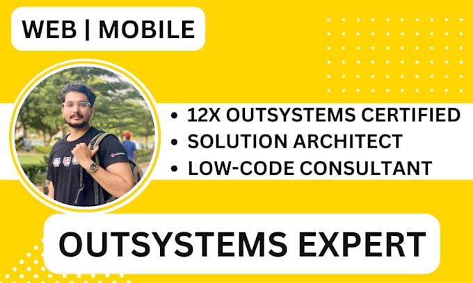 Build outsystems web and mobile application by Hamzablitzz | Fiverr